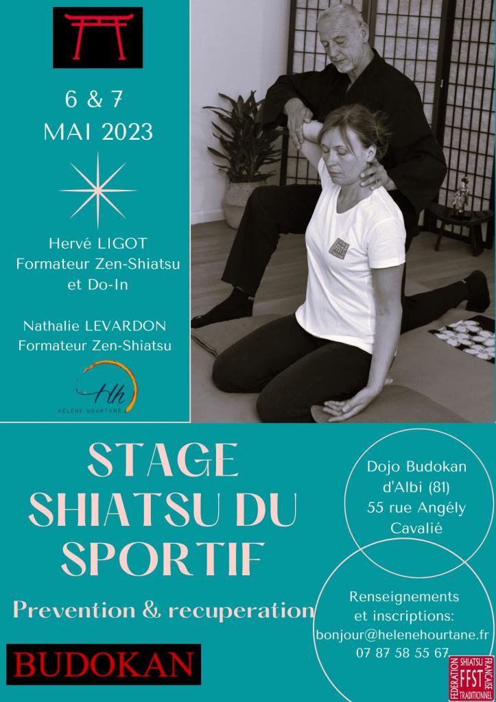 Date : Stage Shiatsu du Sportif à Albi en mai 2023 - stage en shiatsu ...